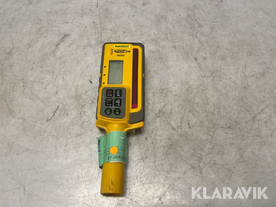 Lasermottagare handhållen Spectra DR400, Svalöv, Klaravik au