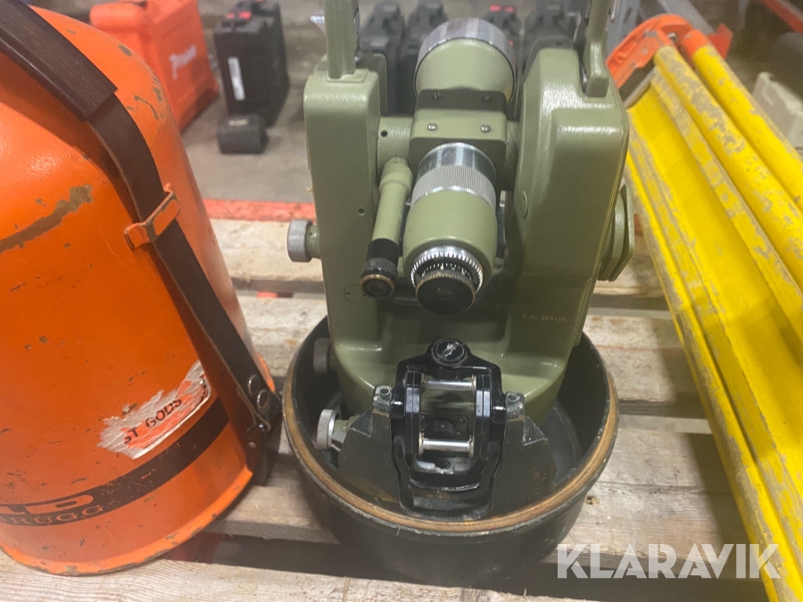 Teodolit optisk 1st, Planstativ Wild T 16 / Avvägare, Ängelh