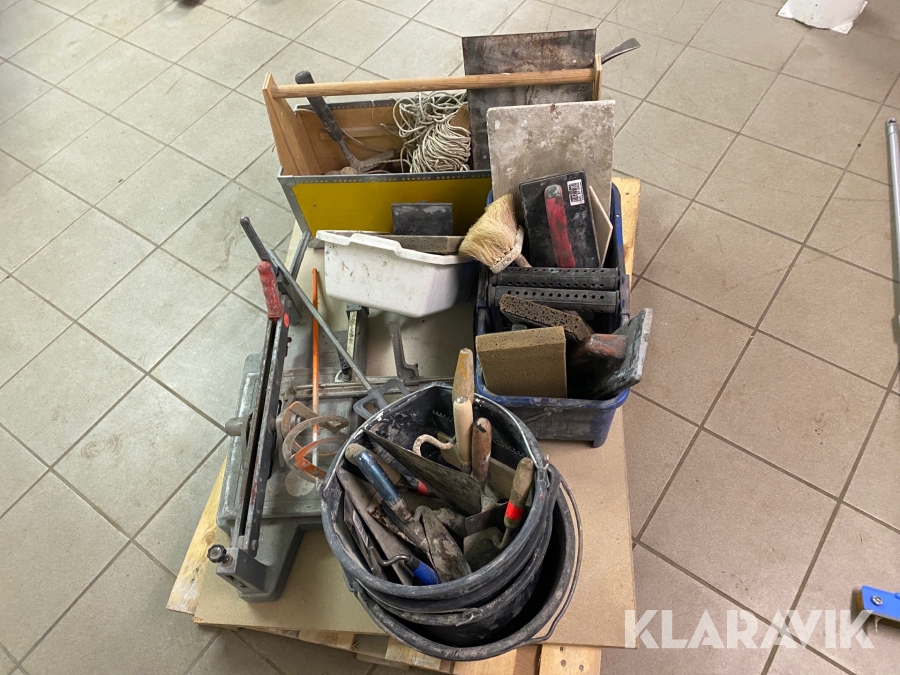 Utrustning murare och kakel&klinker, Helsingborg,