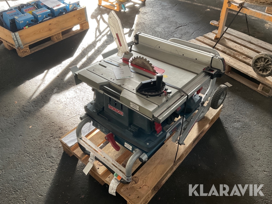 Klyvsåg Bosch GTS10 XC Professional, Jönköping, Klaravik auk