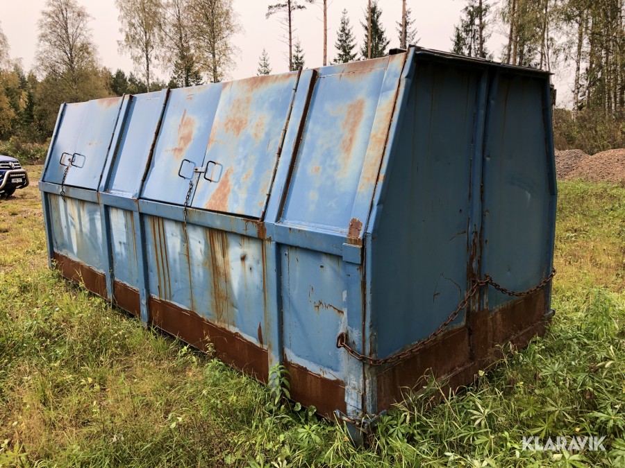 Klaravik Auktioner | Container ca 10 kubik