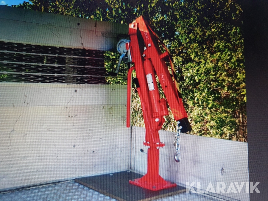 Lyftkran till pickup mm 900 kg, Karlstad, Klaravik auktioner