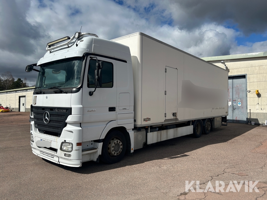 Lastbil Mercedes-Benz Actros 2541, Karlstad, Klaravik auktio