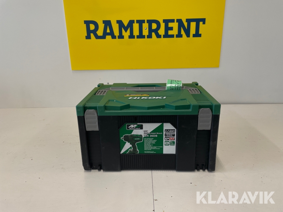 Klaravik Auktioner | Mutterdragare batteri Hikoki WR36DB