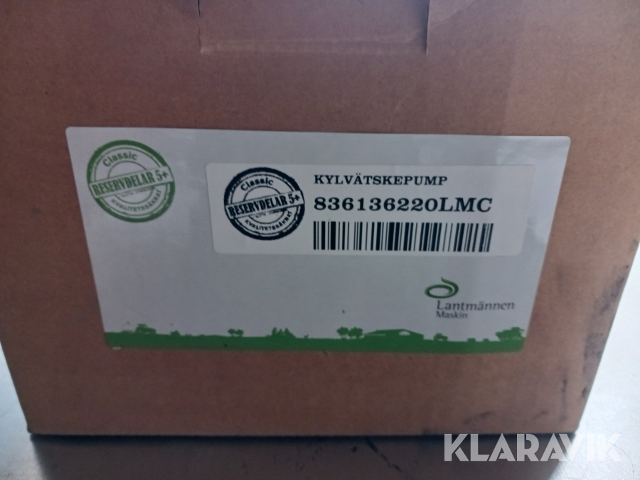 Vattenpump till traktor, Vimmerby, Klaravik auktioner