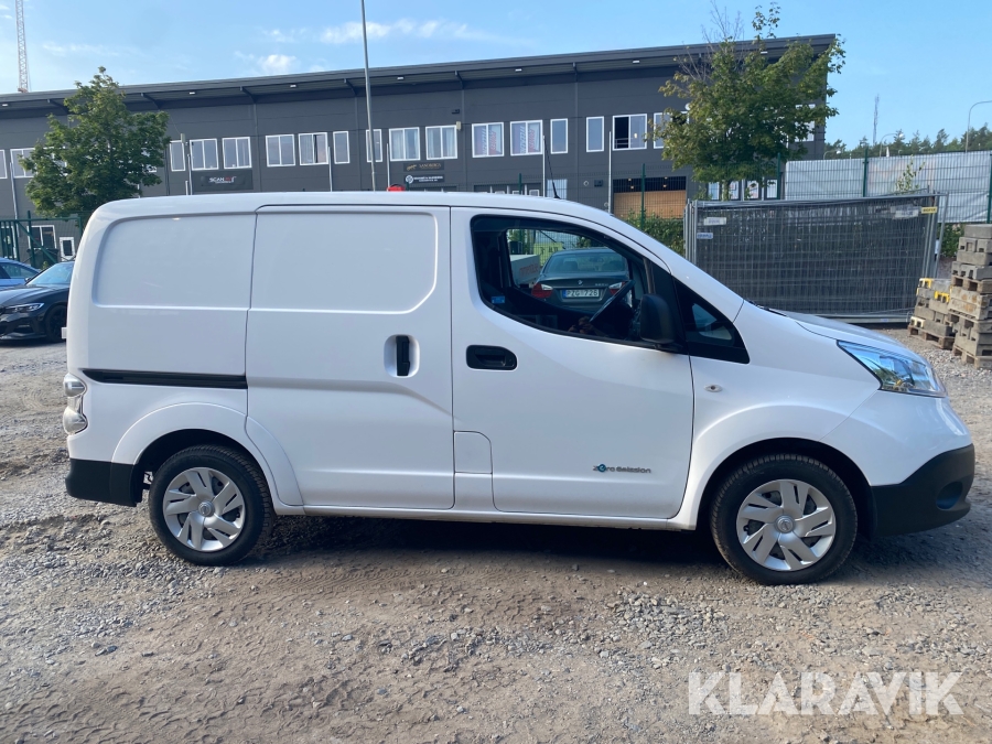 Skåpbil El Nissan e-NV200 Zero Emission, Stockholm, Klaravi