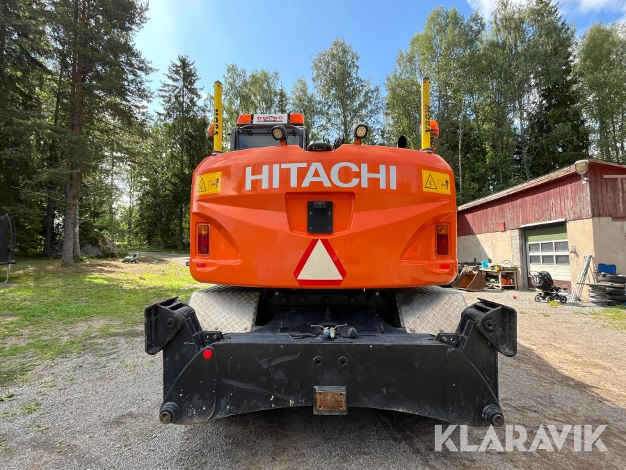Grävmaskin Hitachi ZX145W-3, Norrtälje, Klaravik auktioner