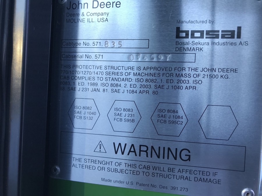 Skördare John Deere 1270D