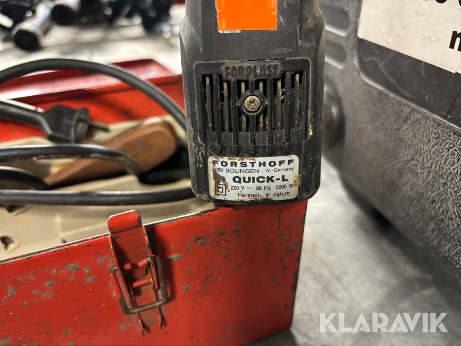 Matt & fogbandsvets Forsthoff Quick-L, Nacka, Klaravik aukti