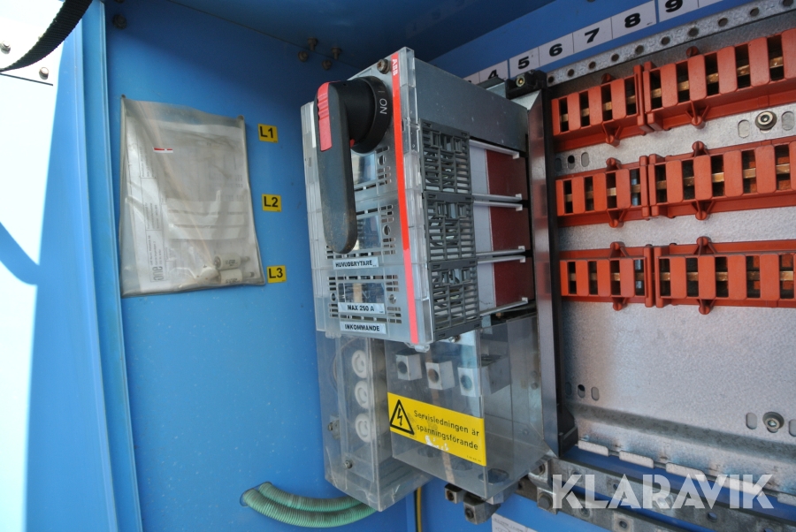 Huvudcentral / mätarcentral El-Björn ZFSF250 modulcentral,