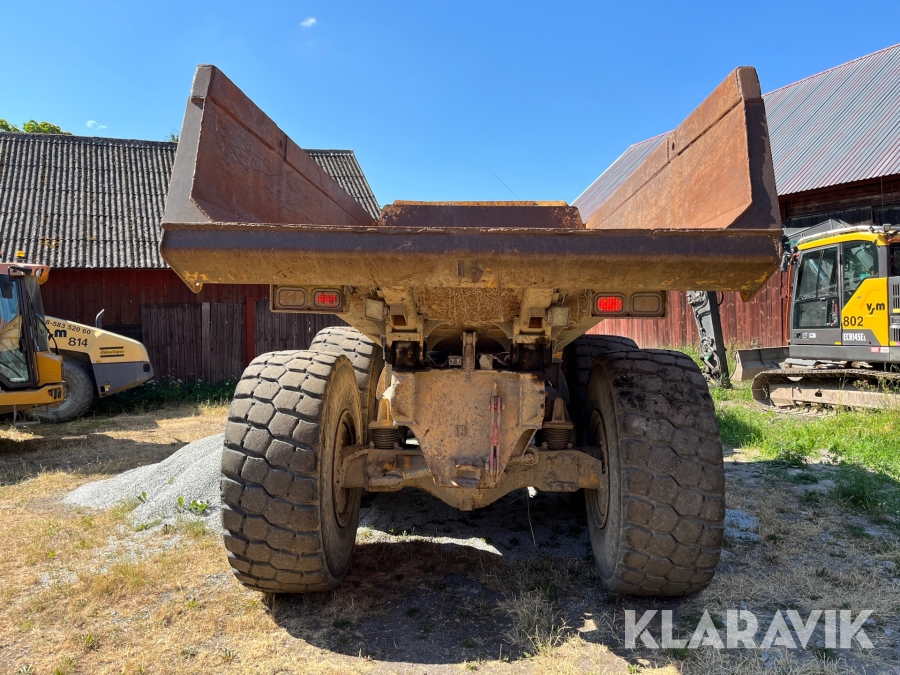 Dumper Volvo A25 D, Järfälla, Klaravik auktioner