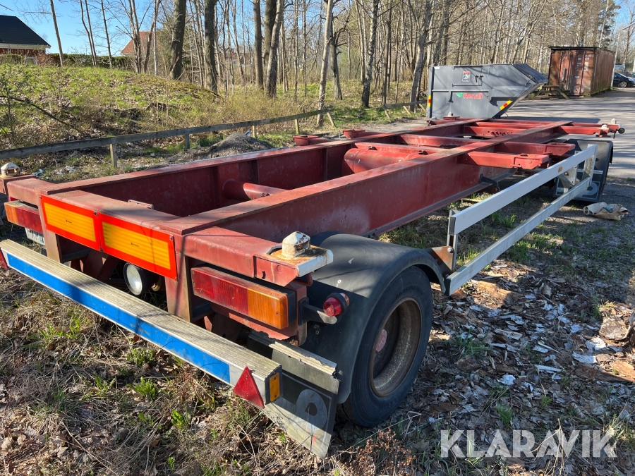 Containersläp 20 fot, Linköping, Klaravik auktioner