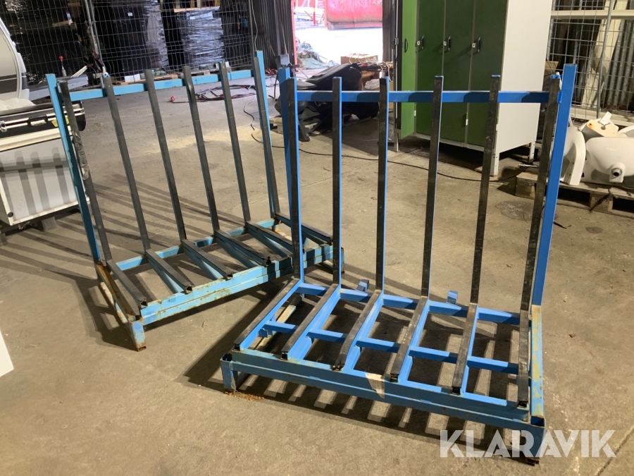 Bockar för glas 2st, Katrineholm, Klaravik auktioner