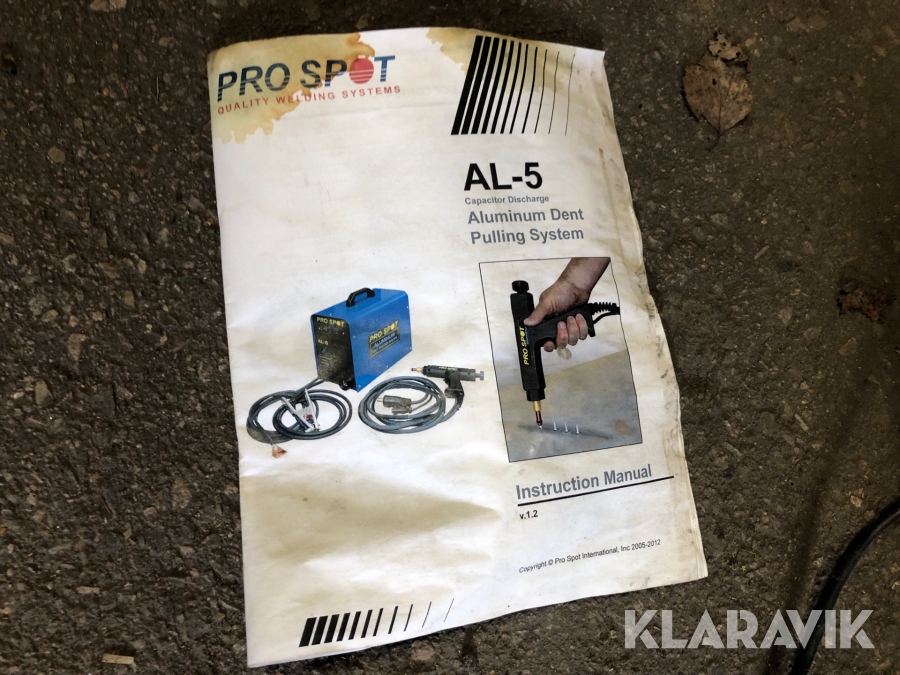 Klaravik Auktioner | Svets Pro Spot AL-5 för aluminium