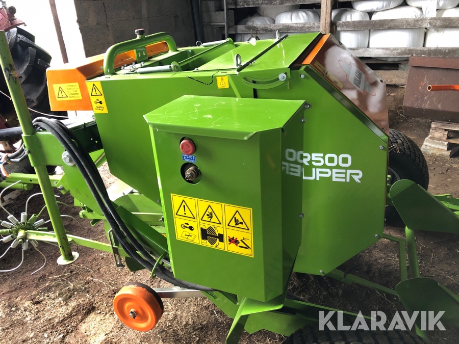 Rundbalspress Wolagri R500 Super, Hörby, Klaravik auktioner