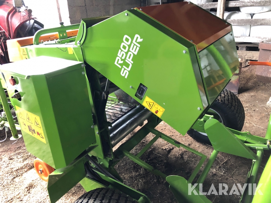 Rundbalspress Wolagri R500 Super, Hörby, Klaravik auktioner