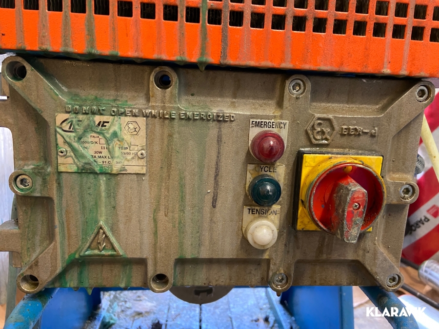 Återvinningsanläggning lösningsmedel Esska Ciemme K30ex