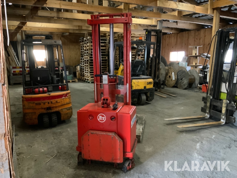 Stapeltruck elektrisk BT, Nybro, Klaravik auktioner