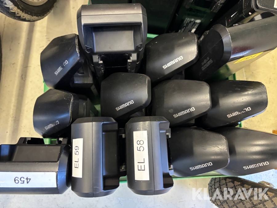 Cykelbatteri Shimano, Lund, Klaravik auktioner