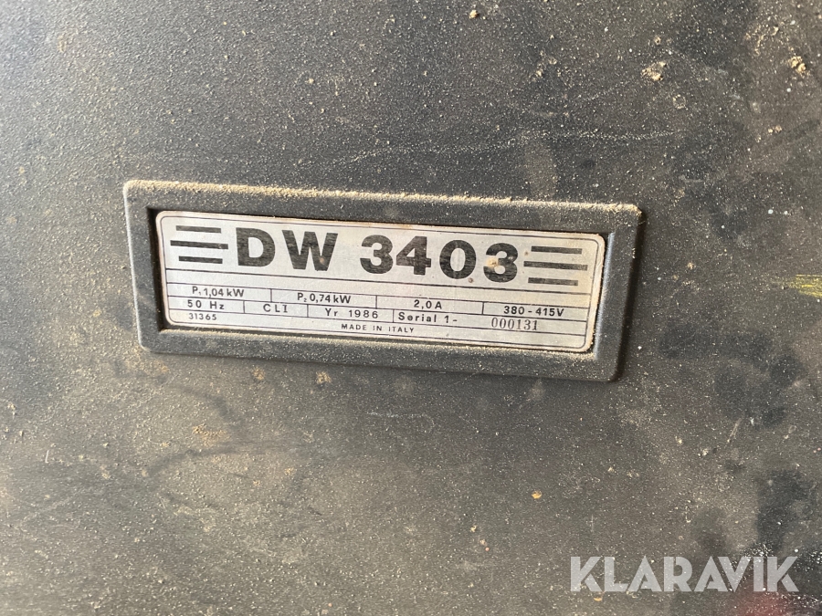Bandsåg DeWalt DW 3403, Kristinehamn, Klaravik auktioner