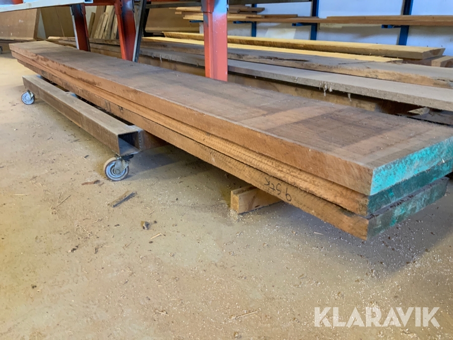 Mahogny plankor, Simrishamn, Klaravik auktioner