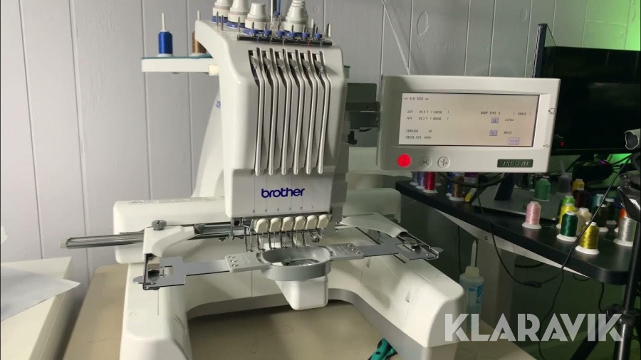 Maskinpark för Textilprint & Broderi, Mörbylånga, Klaravik a