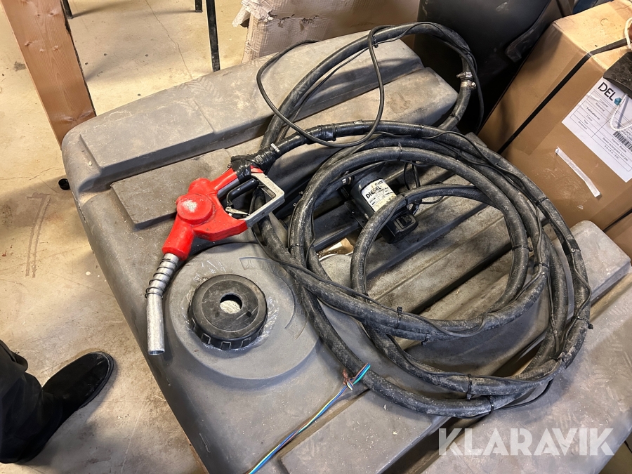 Dieseltank 300 Liter, Gävle, Klaravik auktioner