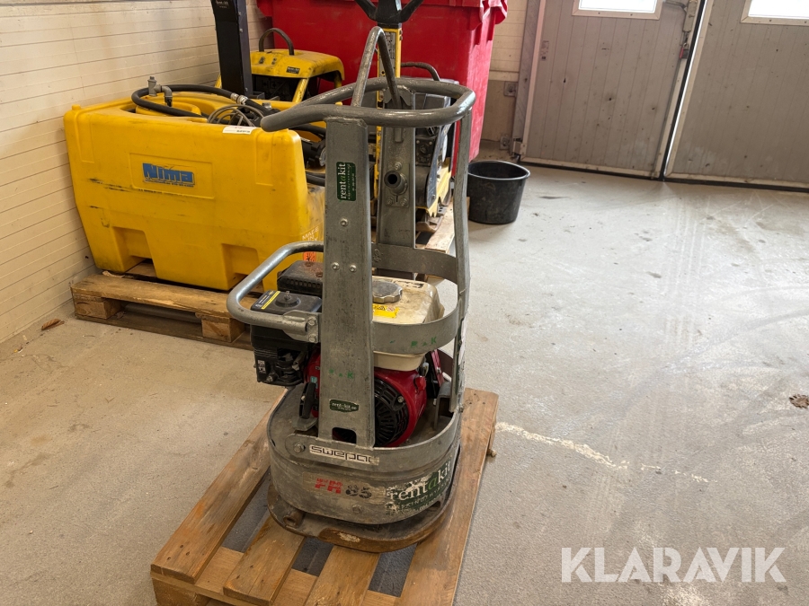 Markvibrator Swepac FR 85, Värmdö, Klaravik auktioner