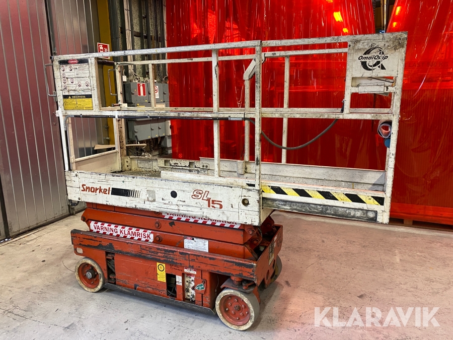 Saxlift Snorkel SL15, Ydre, Klaravik auktioner