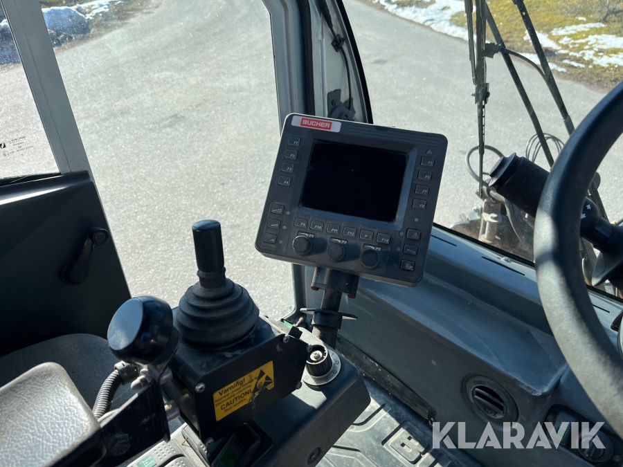 Sopmaskin / Sopsug Bucher CC 2020, Hallsberg, Klaravik aukti