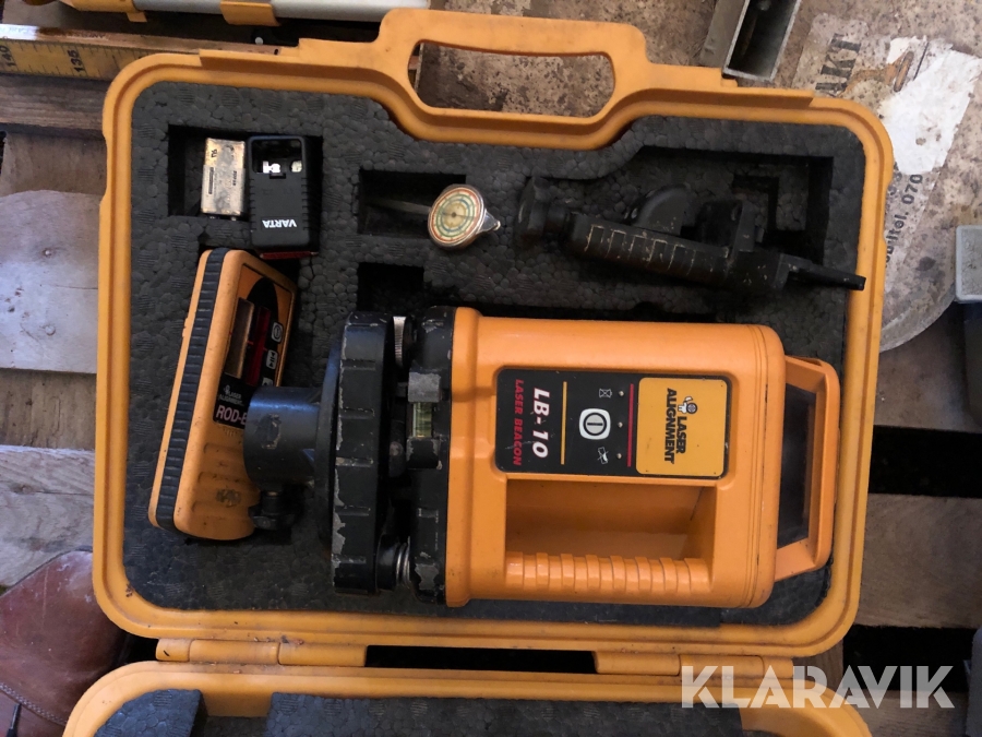 Laserinstrument Alignment LB-10 med tillbehör