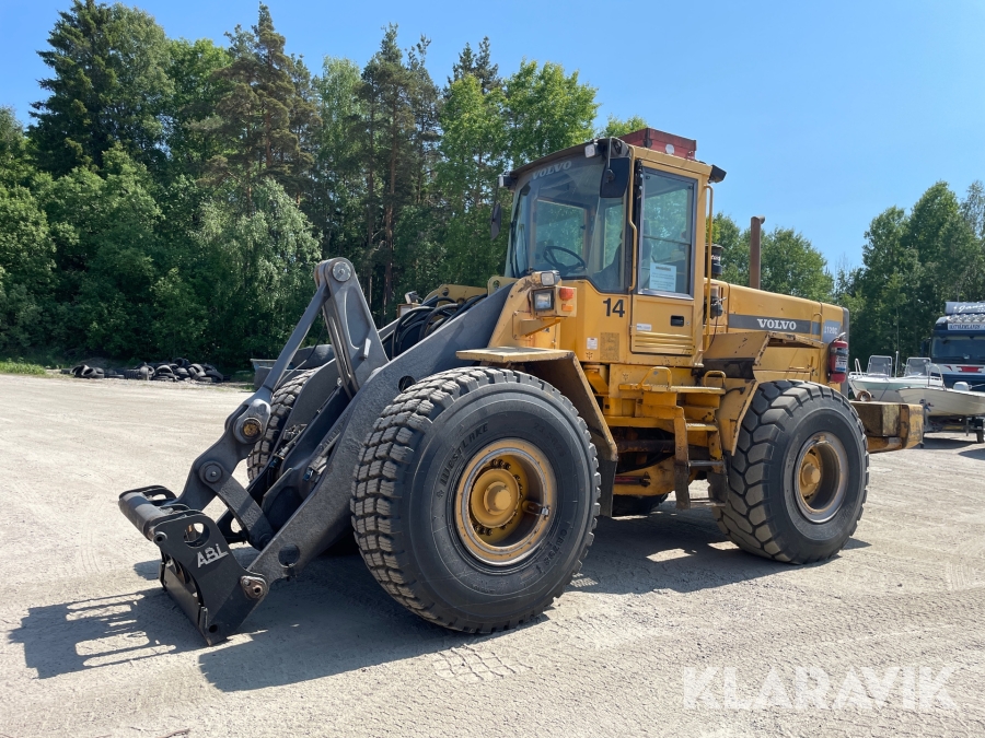 Hjullastare Volvo L120C, Arvika, Klaravik auktioner