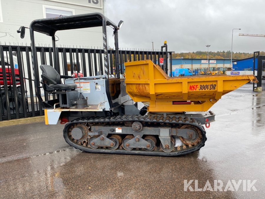 Minidumper Morooka MST 300, Göteborg, Klaravik auktioner