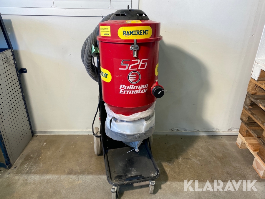 Klaravik Auktioner | Stoftavskiljare Pullman-ermator S26