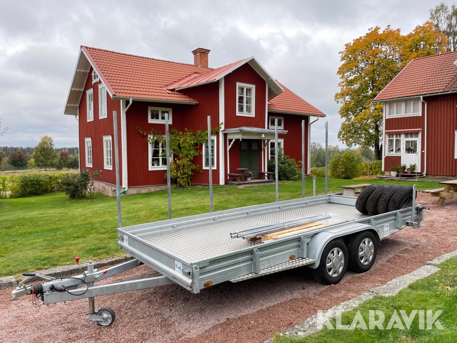 Personbilssläp Master Trailer GL 500 COMBI, Säter, Klaravik