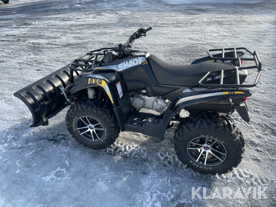 ATV Access 420 med plog