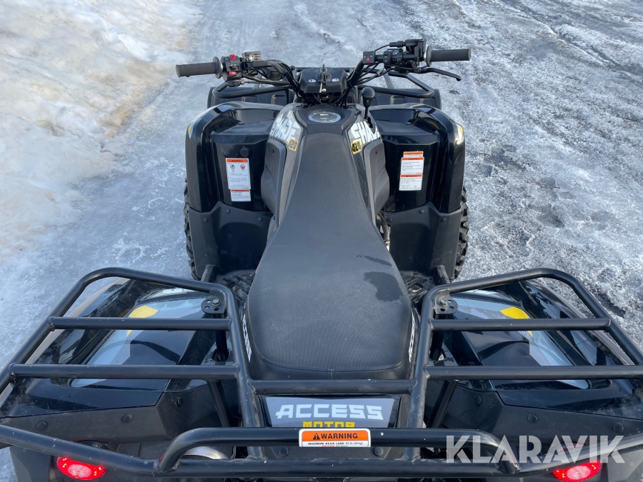 ATV Access 420 med plog