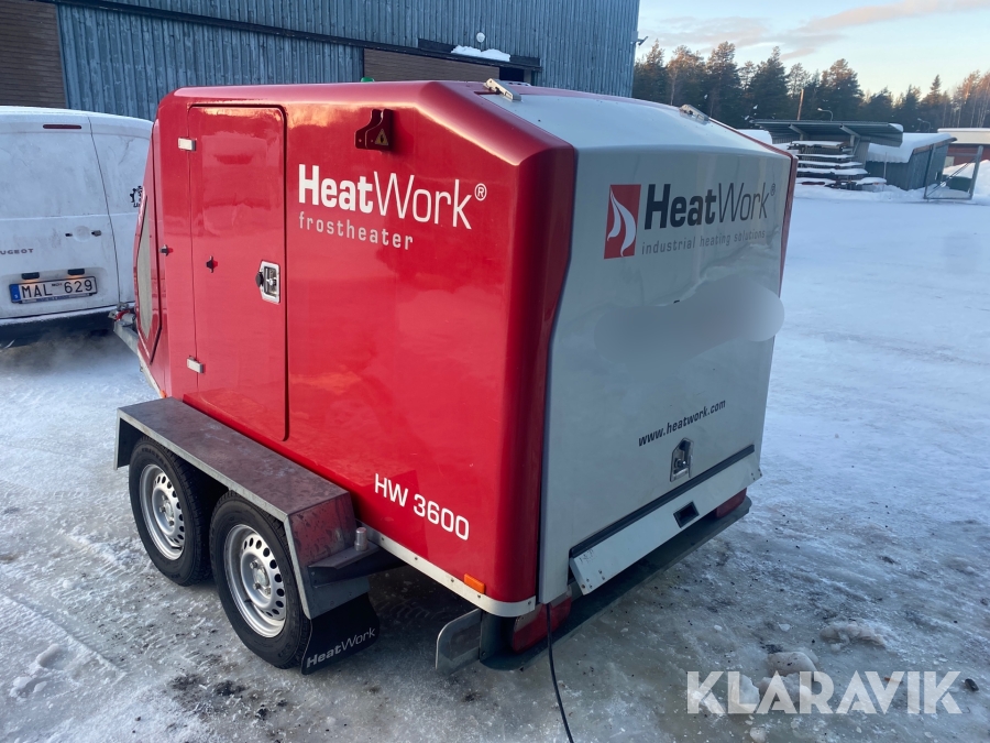 Tjältining HeatWork HW 3600, Jokkmokk, Klaravik auktioner