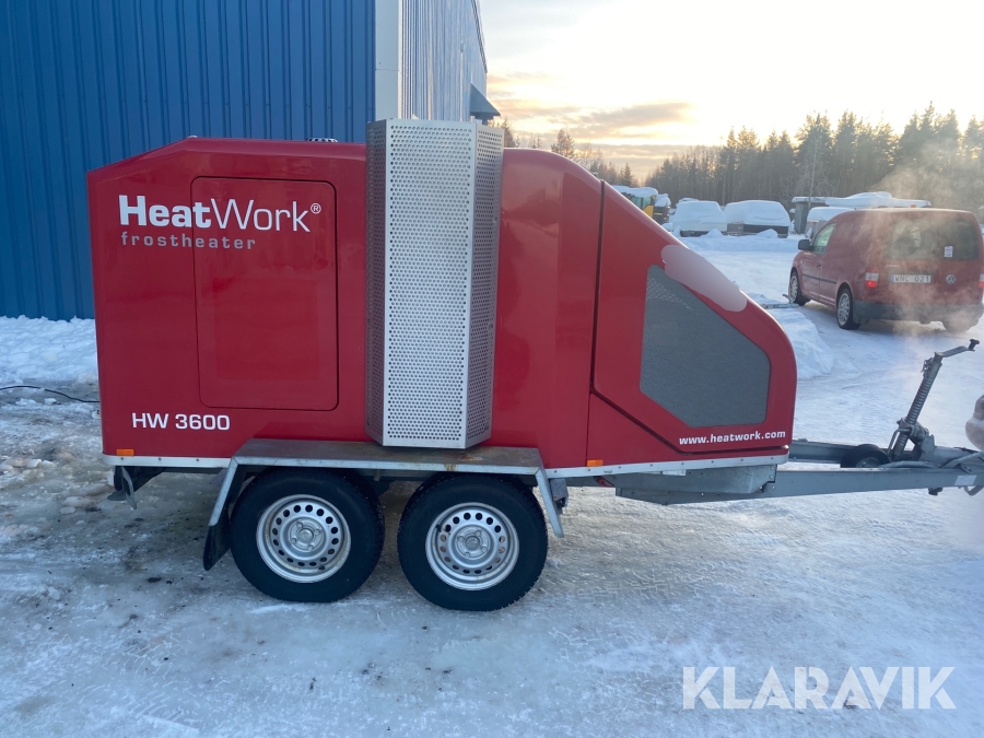 Tjältining HeatWork HW 3600, Jokkmokk, Klaravik auktioner