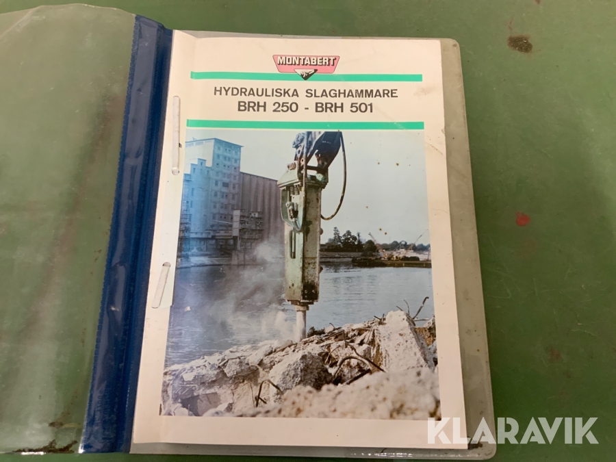 Hydraulhammare Montabert BRH 501, Umeå, Klaravik auktioner