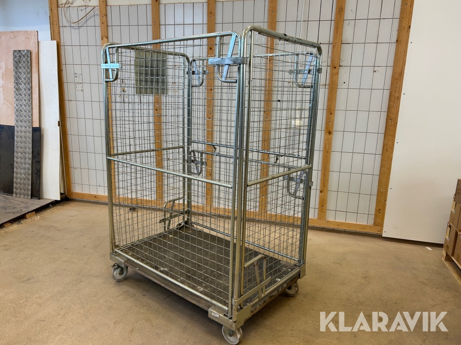 Rullvagn med gallersidor, Vänersborg, Klaravik auktioner