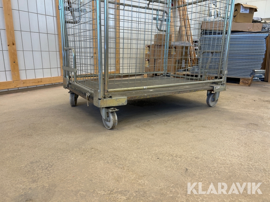 Rullvagn med gallersidor, Vänersborg, Klaravik auktioner