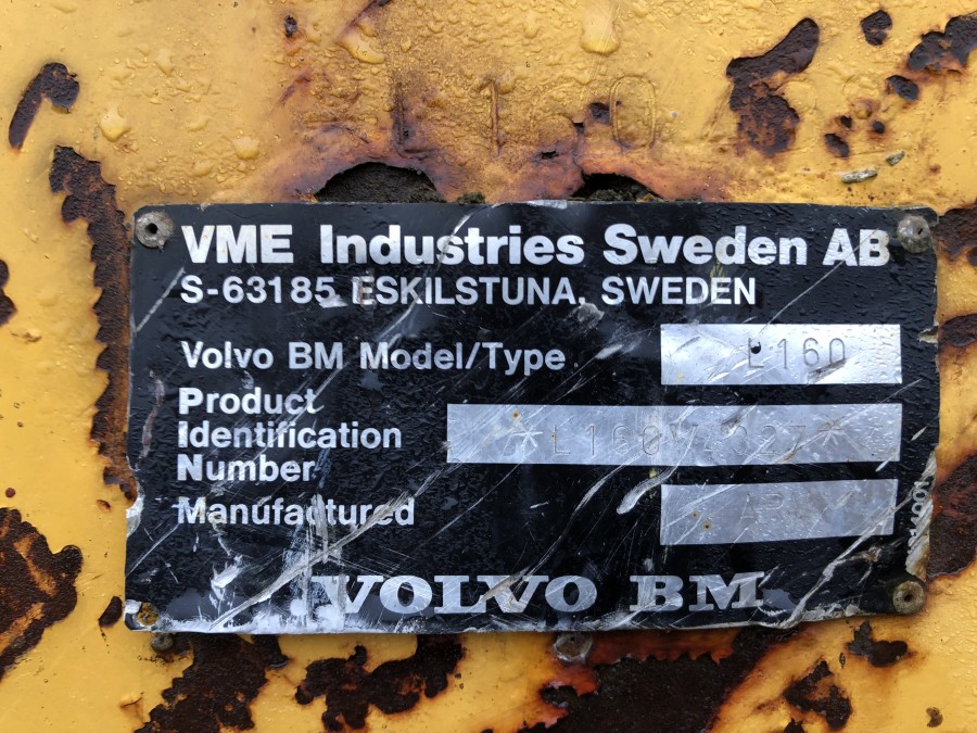 Volvo L160 Kompaktor