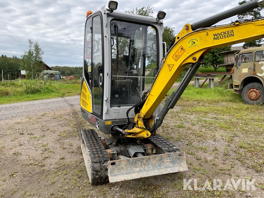 Grävmaskin Wacker Neuson E12-03, Säffle, Klaravik auktioner