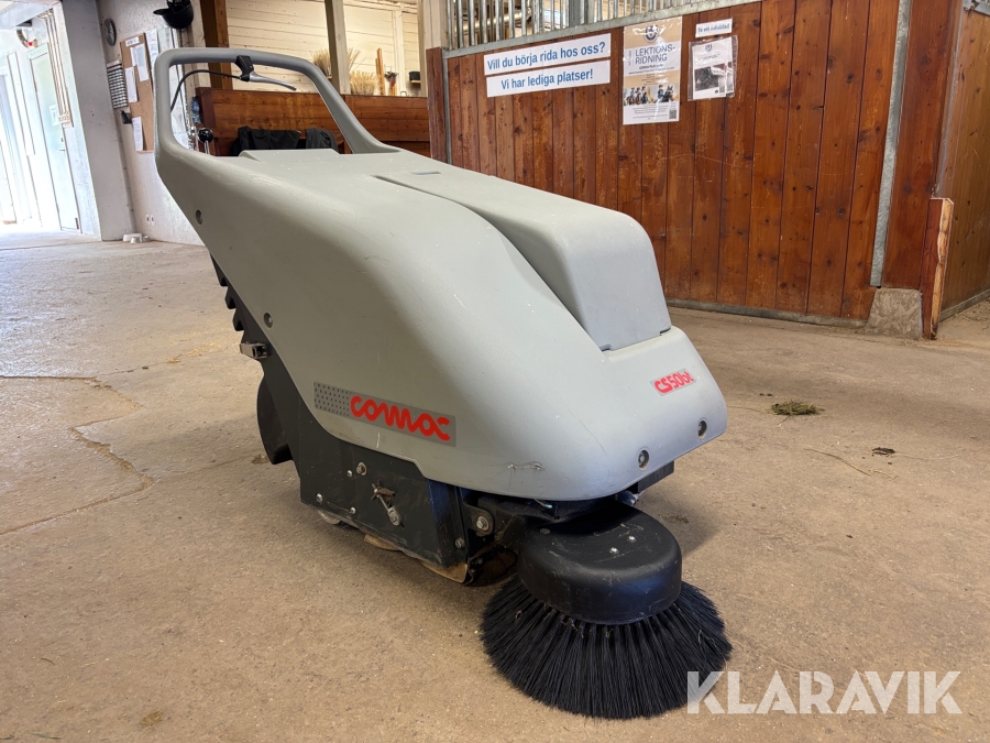 Sopmaskin Comac CS 50 BT, Linköping, Klaravik auktioner