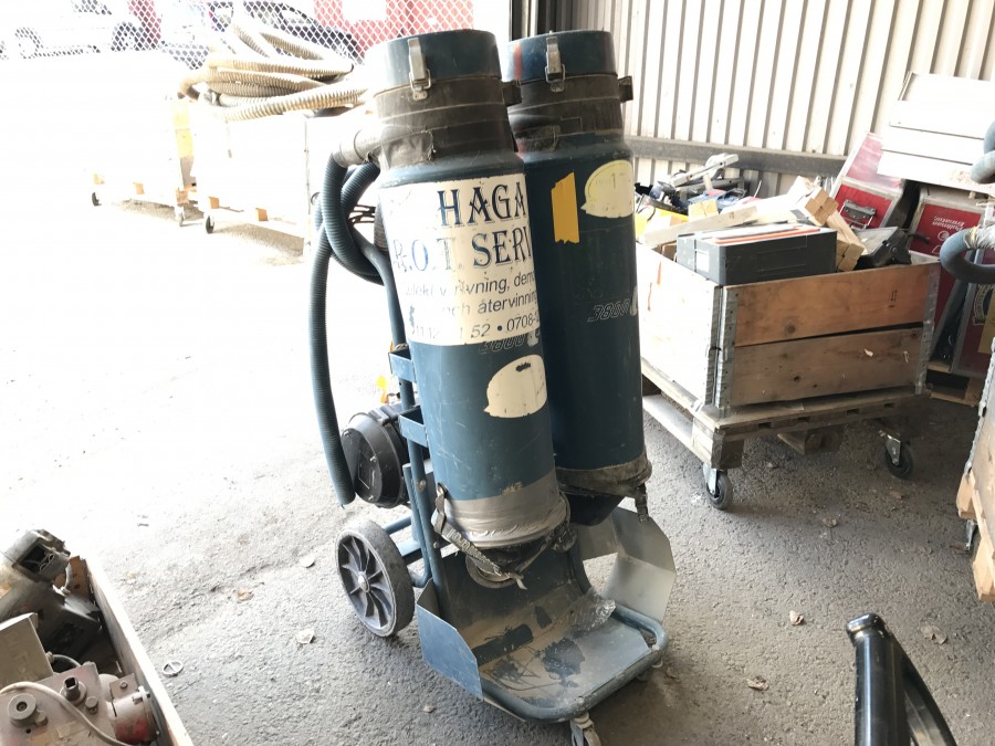 Klaravik Auktioner | Byggdammsugare / Grovdammsugare Dust Control 3800