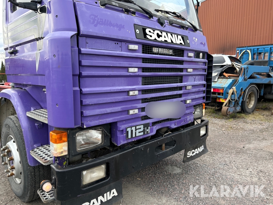 Lastväxlare Scania 112, Kiruna, Klaravik auktioner