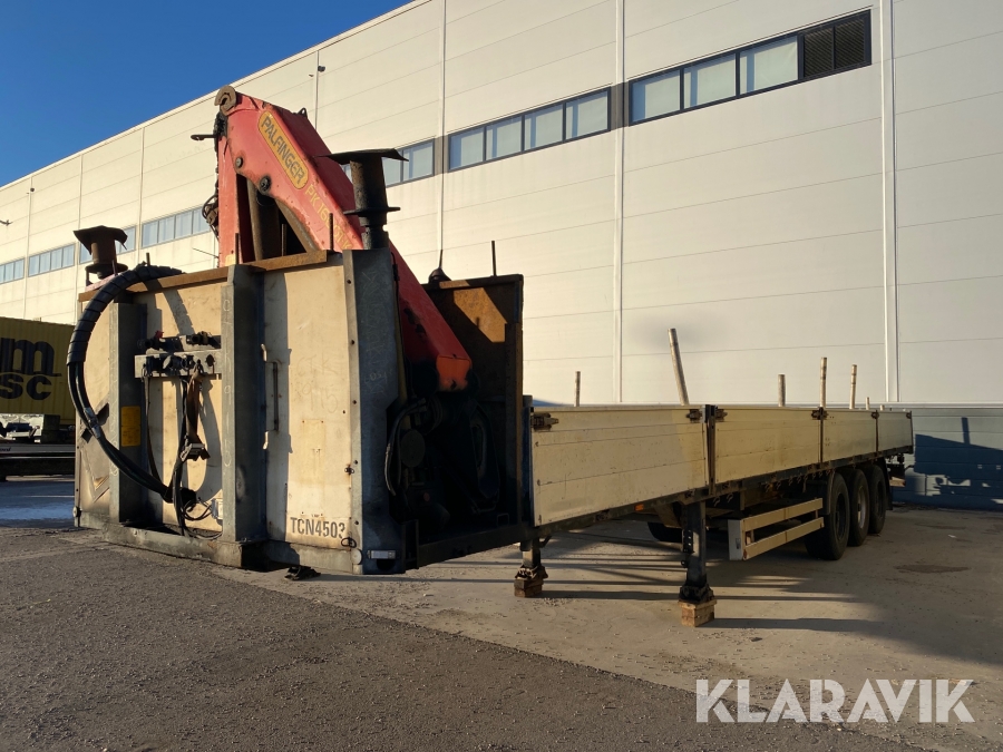 Krantrailer Närko S3HP21C11, Norrköping, Klaravik auktione