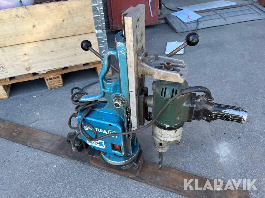 Magnetborrstativ Gerfa L32CP, Upplands Väsby, Klaravik aukti