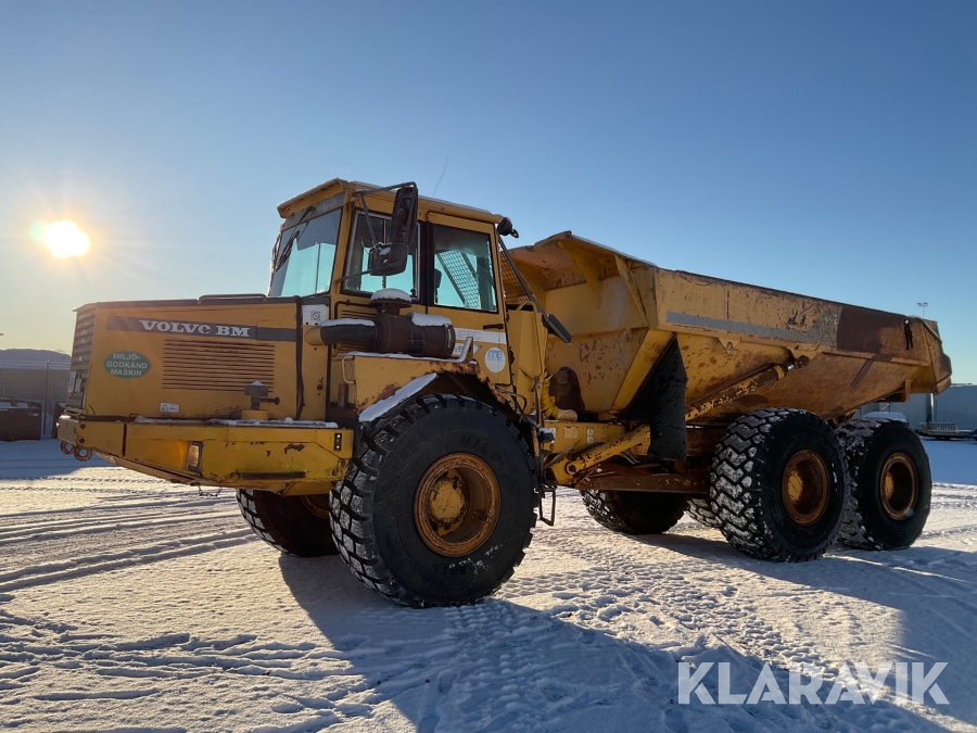 Dumper Volvo A25 C, Kristinehamn, Klaravik auktioner